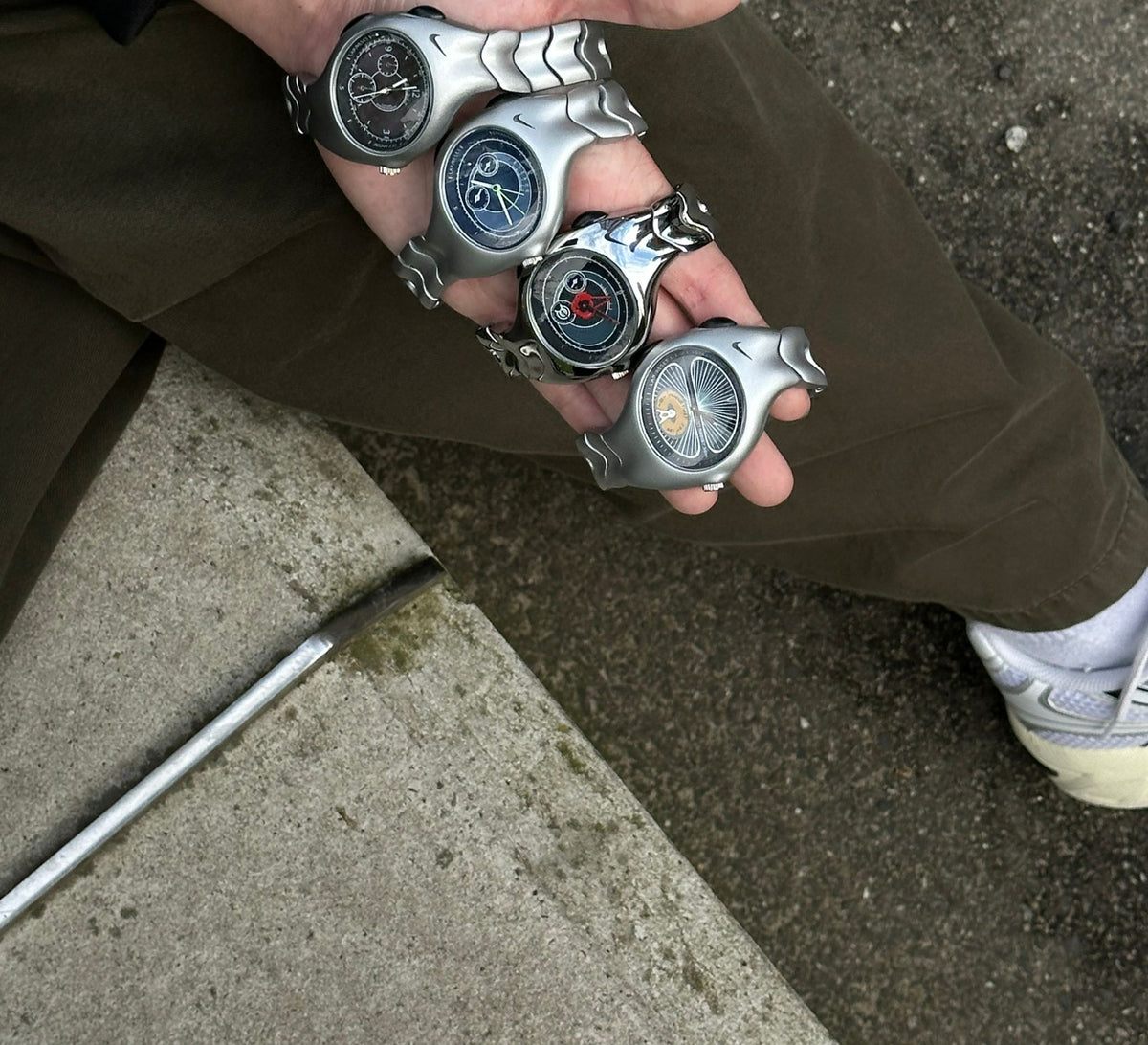 Vintage Oakley Industrial Style Watches (Y2K / Tactical Design) – DripnFlip